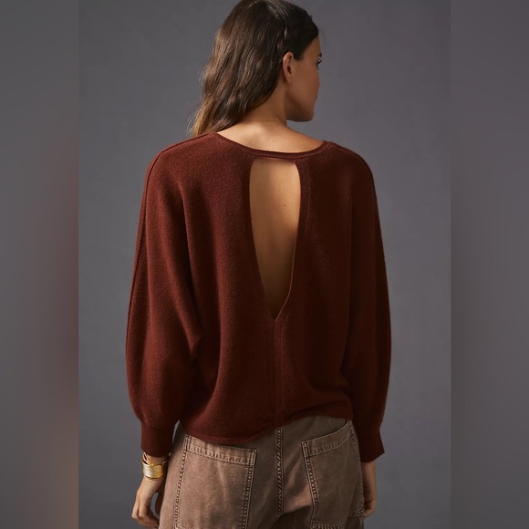 Pilcro | Sweaters | New Womens Pilcro Openback Cashmere Sweater | Poshmark